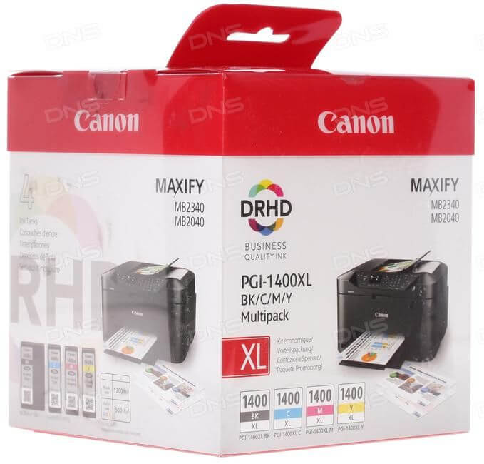 Canon Ink 1400XL Combo Pack - DTS - Computer Sales, Repairs and Support.