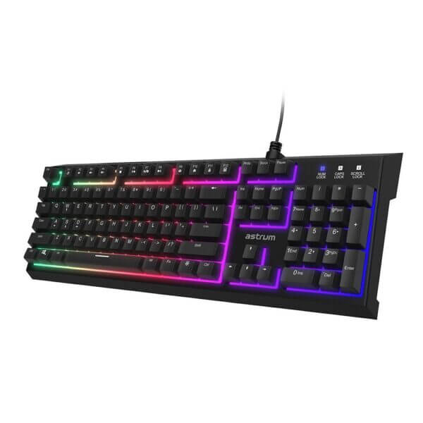 Astrum Backlit Wired Mechanical Gaming Keyboard - KM350 - DTS ...